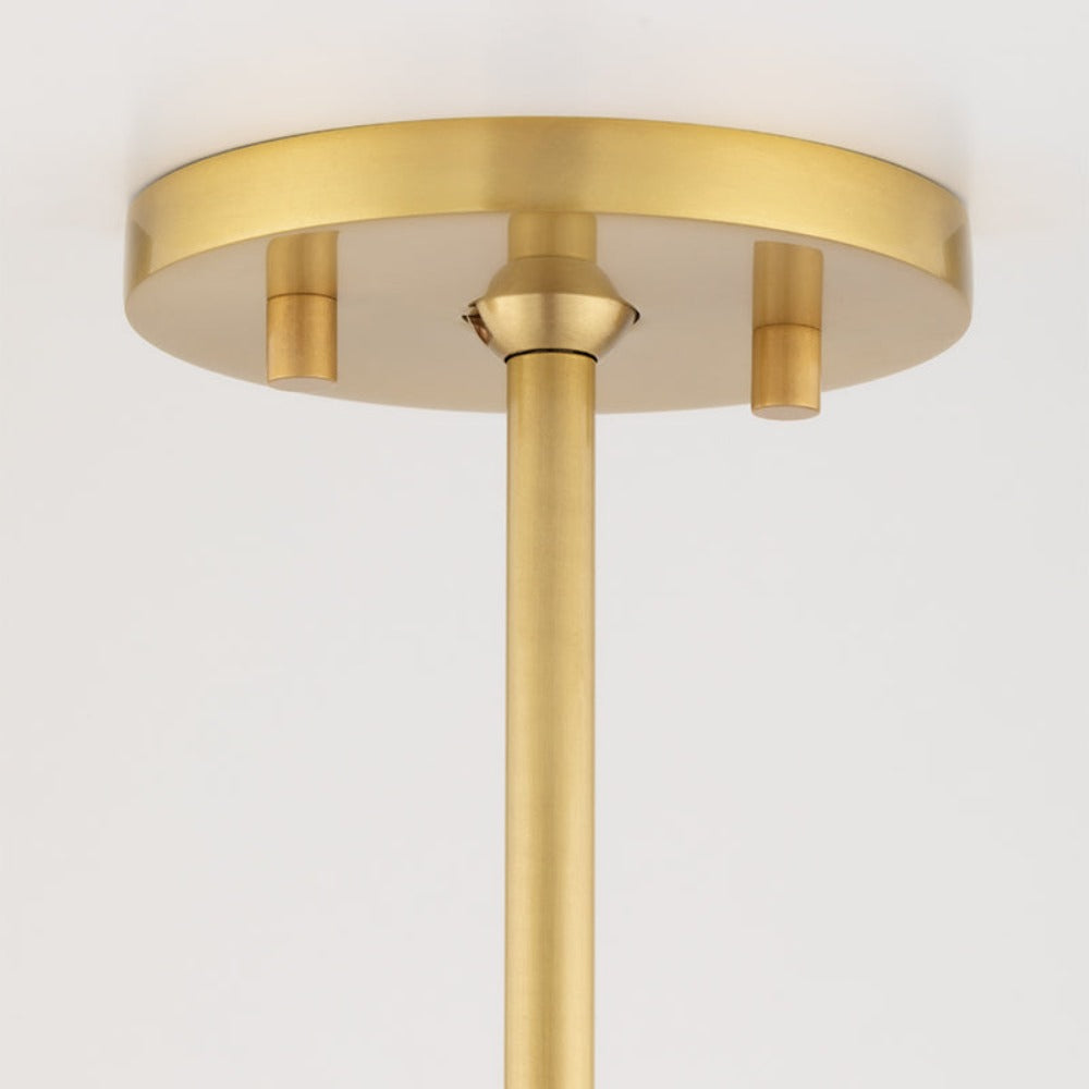 Mitzi Lighting Zara 5 Light Island Light in Aged Brass H381905-AGB-CE ...
